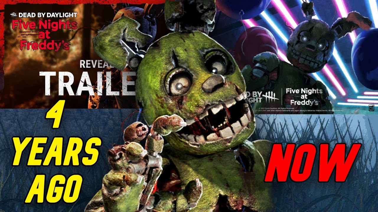 Springtrap Reveal Trailer From 4 Years Ago Vs Today Which Is Better ...