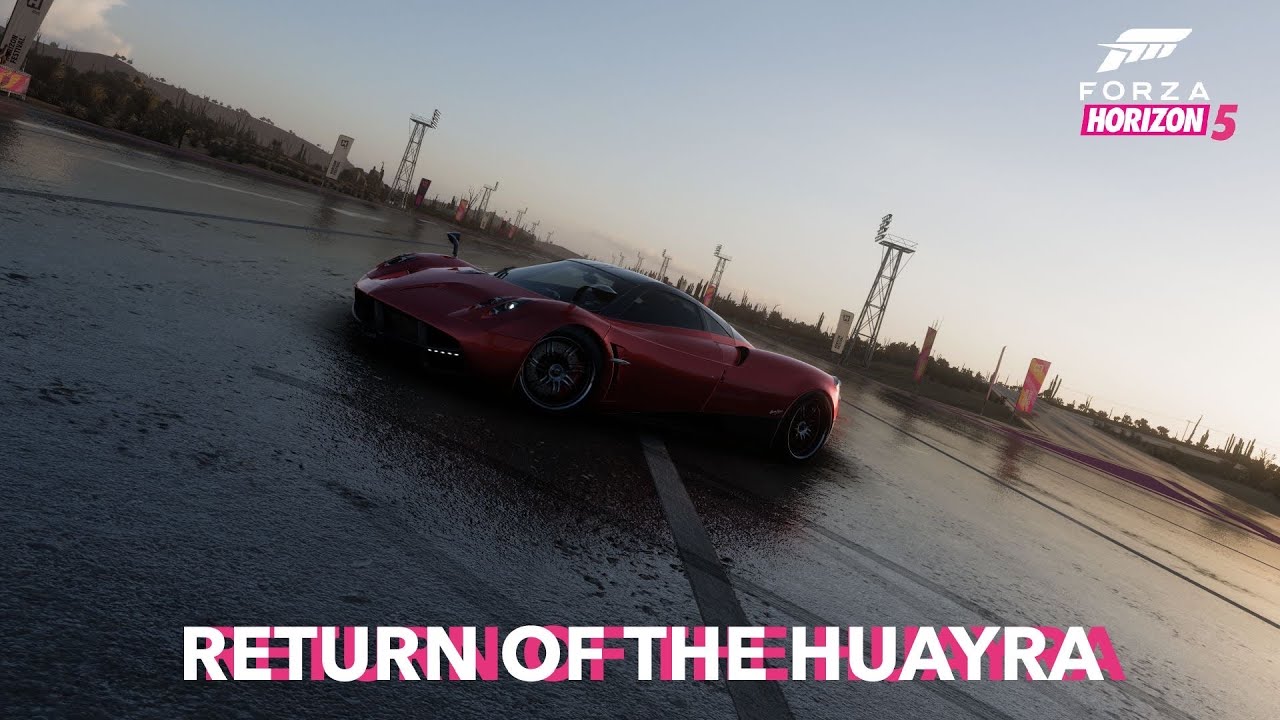 Return of the Pagani Huayra in FH5 - YouTube