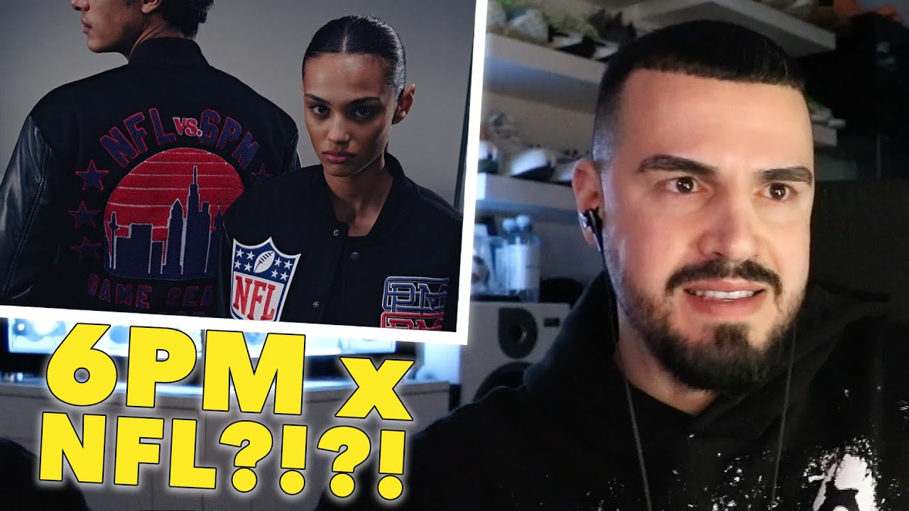 ACHRAF BRINGT EINE NEUE COLLAB: 6pm X NFL | specter - YouTube