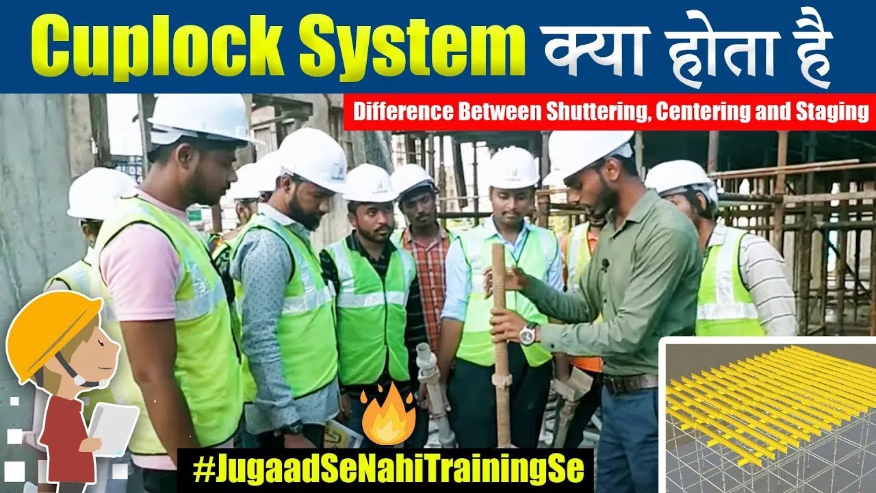 What is Cuplock System | Difference Between Shuttering, Centering and ...