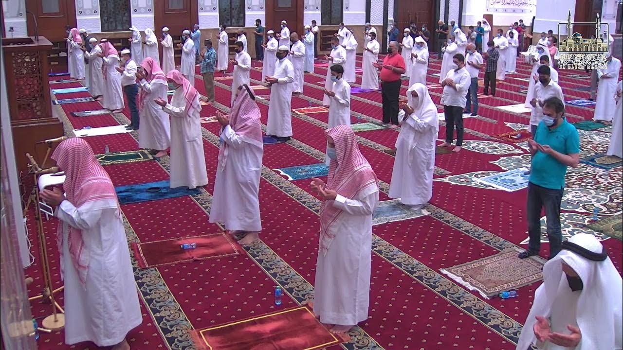 صلاة العشاء و التراويح 18 رمضان 1442 هــ الشيخ محمد مبارك الفاو