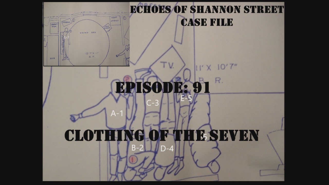 Echoes of Shannon Street Case File Episode 91: Clothing of the Seven ...