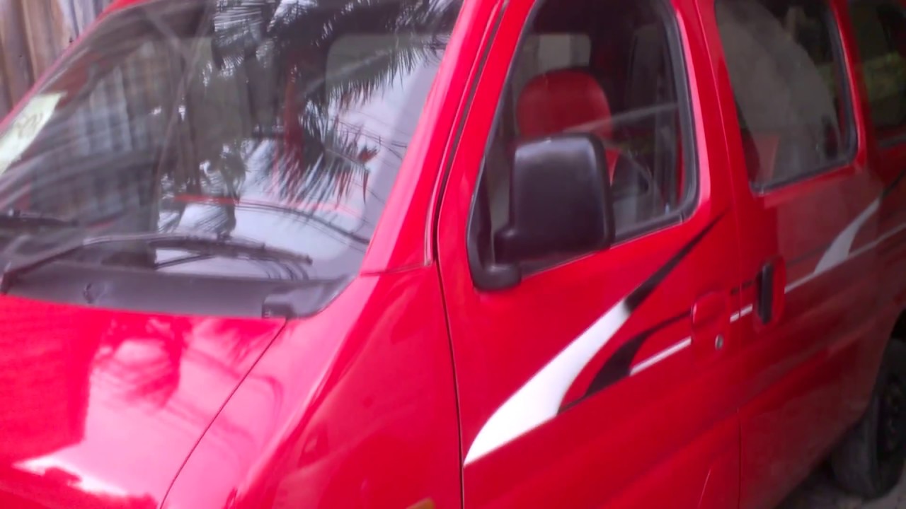 Suzuki Multicab Red Big Eye Type - YouTube