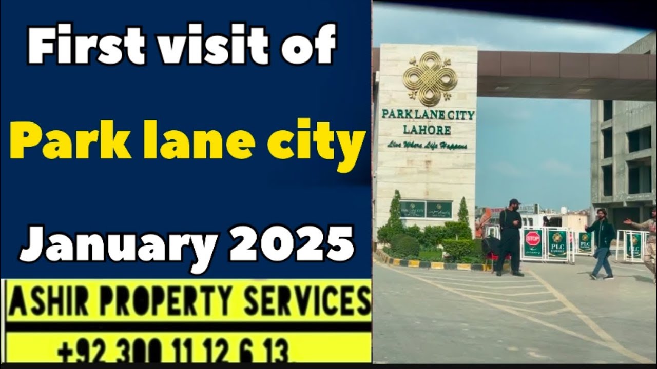 Park lane city Lahore latest visit January 2025. New deal - YouTube