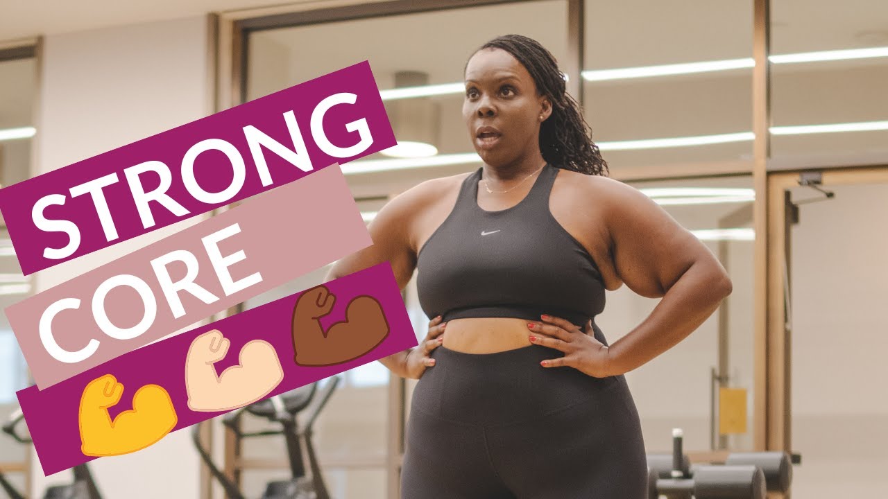 7 Min Standing Abs | Plus Size Workout Video - YouTube