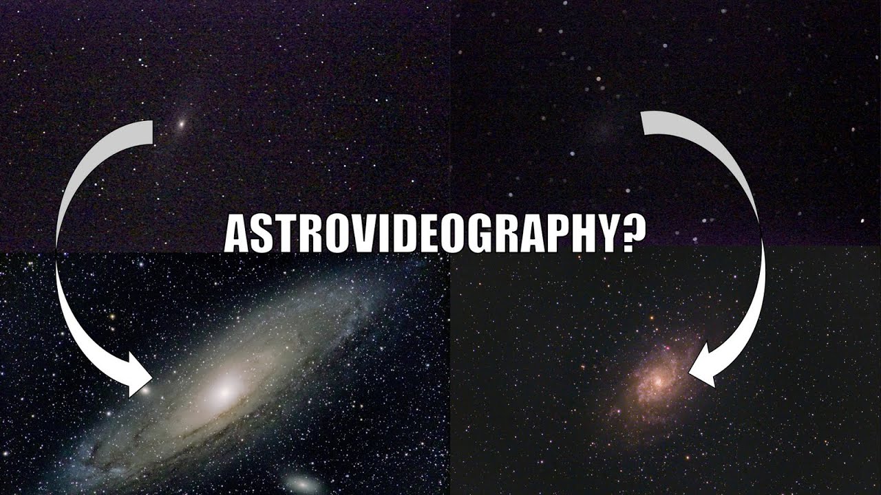 Videography of the Andromeda & Triangulum Galaxies - YouTube