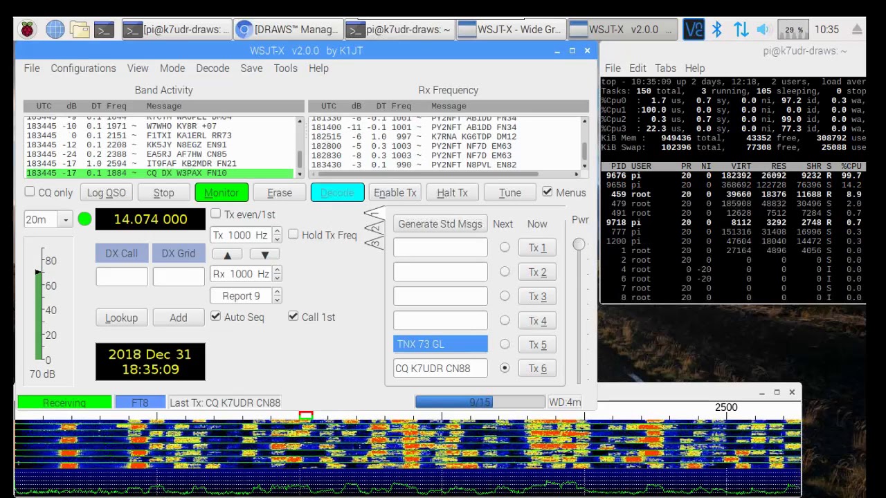 NW Digital Radio DRAWS™ HAT Demo - YouTube