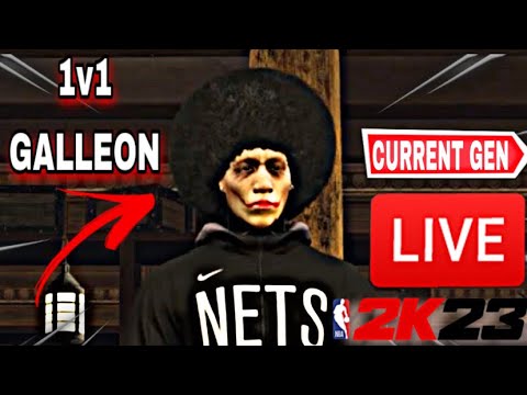 NBA 2k23 LIVE CURRENT GEN 1V1 COURT GALLEON!!!Level 22 Grinding to ...