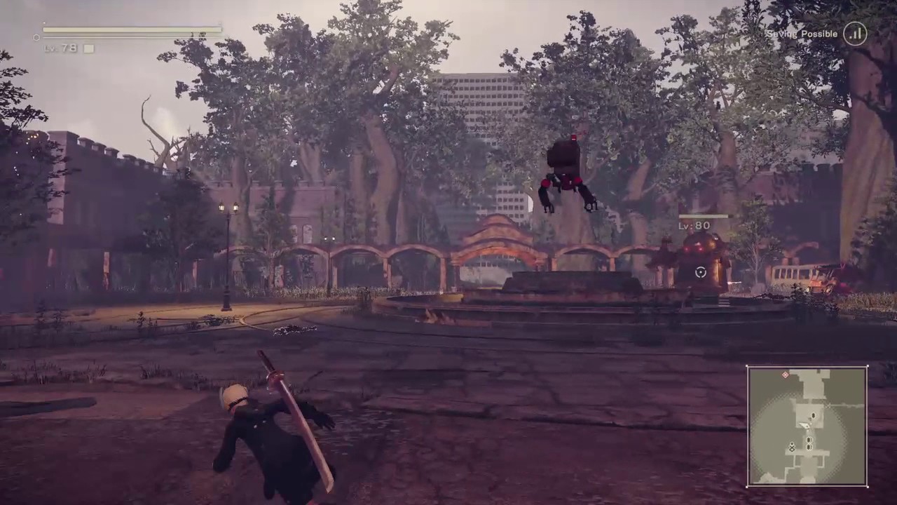 Nier:Automata- how to level up fast - YouTube