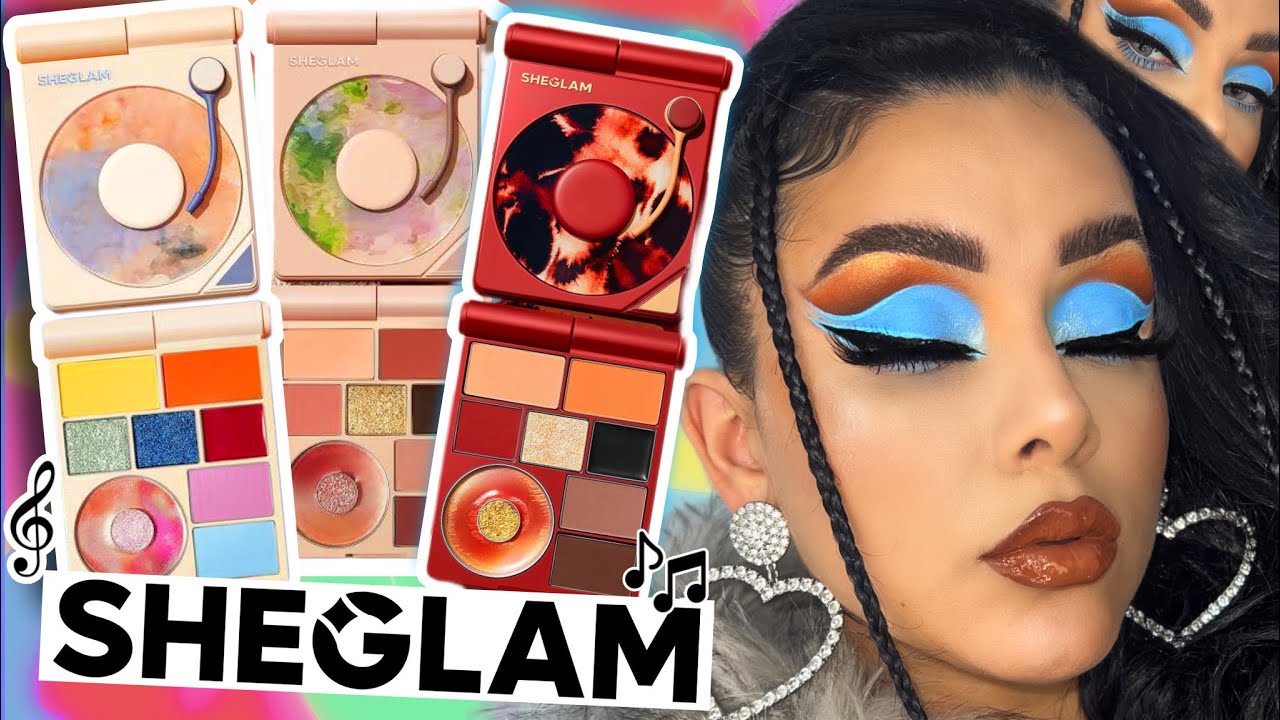 PALETAS MUSICALES? 💿LO NUEVO DE SHEGLAM : VINYL POP PALETTE🎶🪩 - YouTube