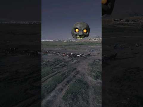Majora's Mask Lunar Moon #moon #lunarmoon #lunar #vfx #eyebg8 #Majora's #shorts