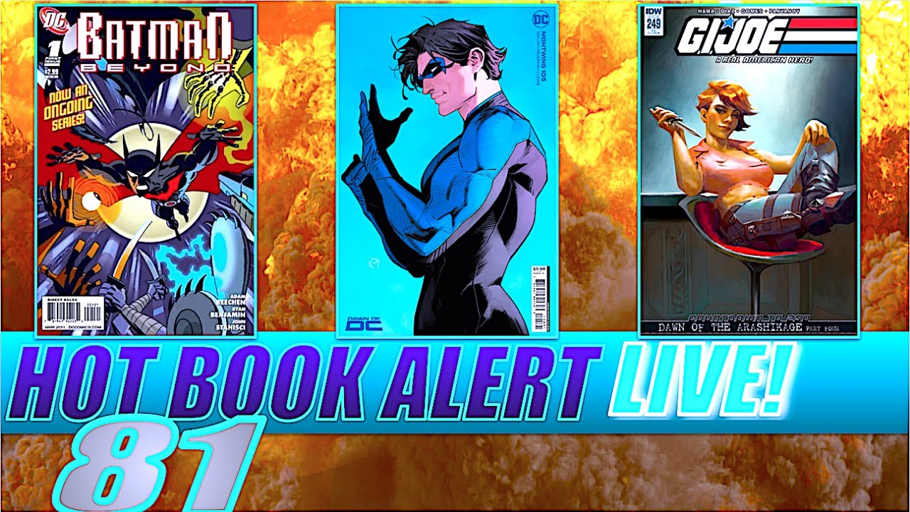 HOT BOOK ALERT LIVE! #81 🔥 COMICS FOR 9.14.25 - YouTube