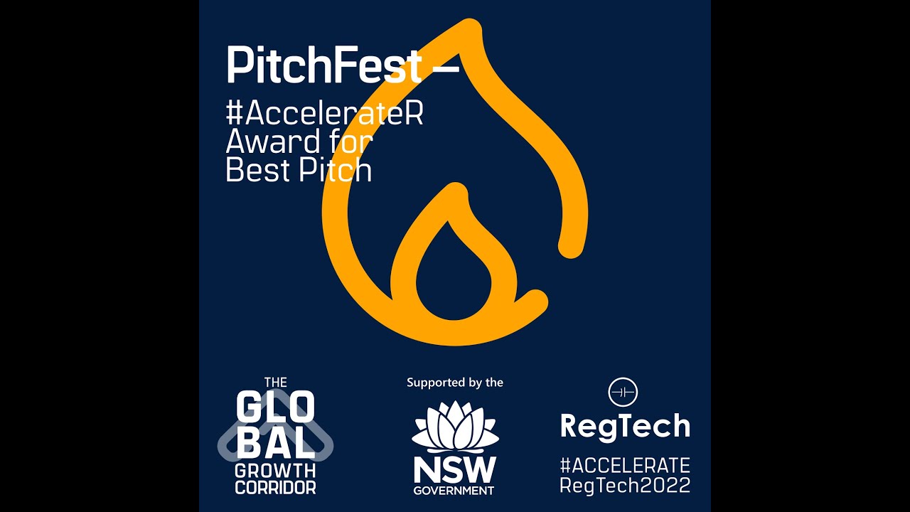 #AccelerateR2022 PitchFest - 6 early stage RegTechs and Winner - YouTube