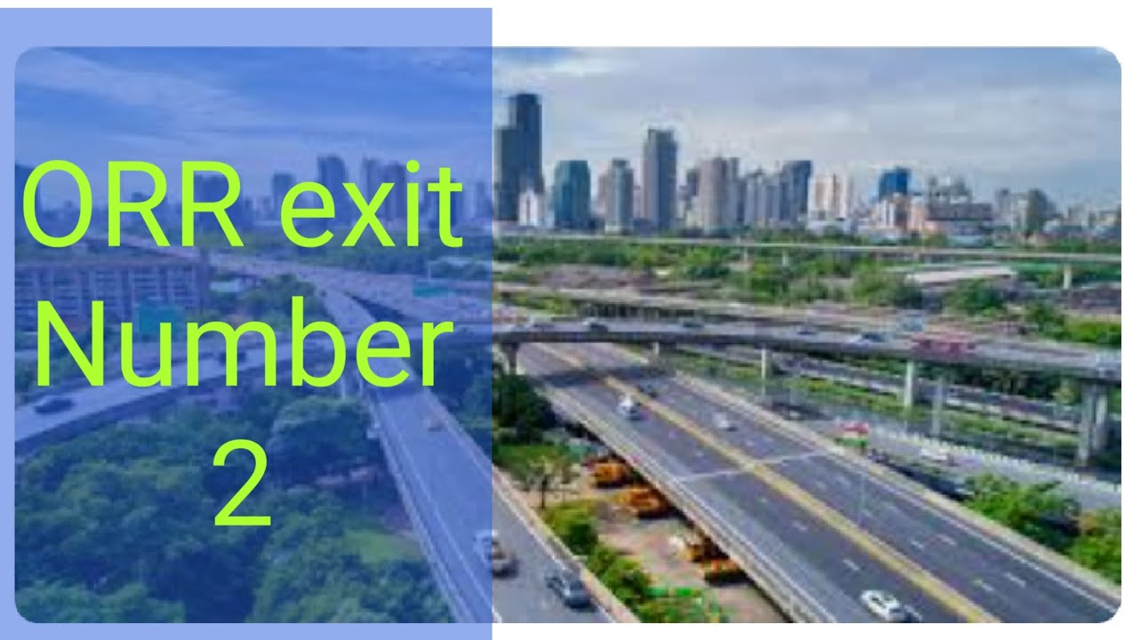 Hyderabad I ORR Exit No2 I Detail Explanation - YouTube