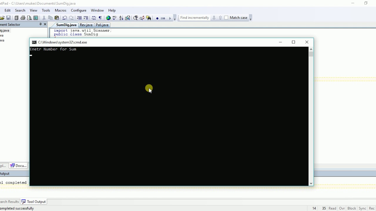 Part 8 Java Program Sum Of Digit Program In Java Youtube 7150