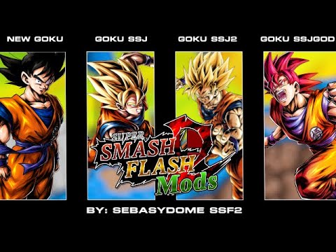 SSF2 MODS - New Goku Showcase (Again) / By sebasydome ssf2 (Beta Test ...