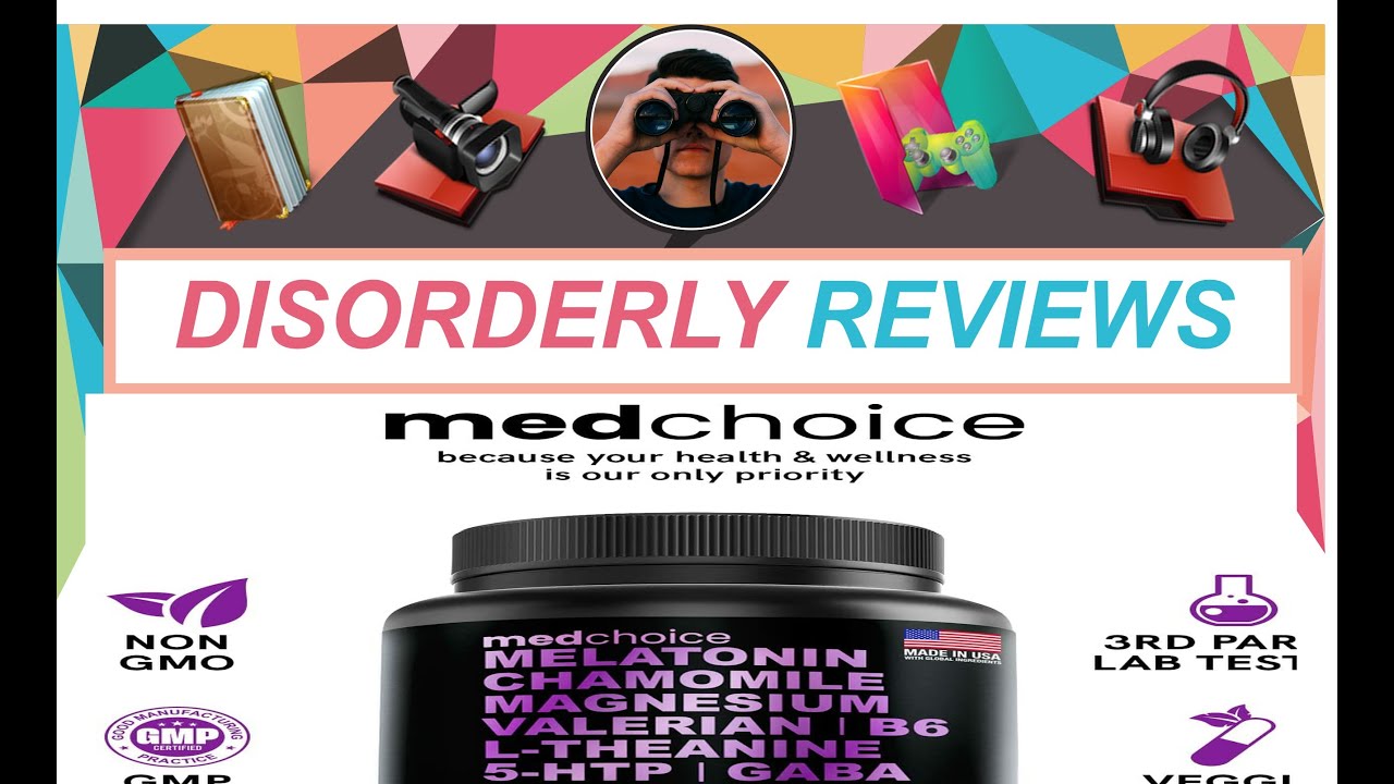 MEDCHOICE SLEEP AID Disorderly Review SLEEP SOLUTIONS #2 - YouTube