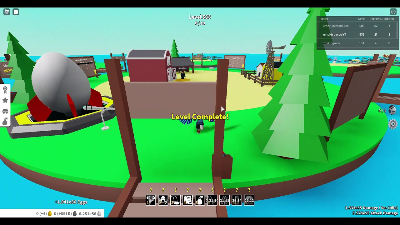 Roblox egg farm sim - YouTube