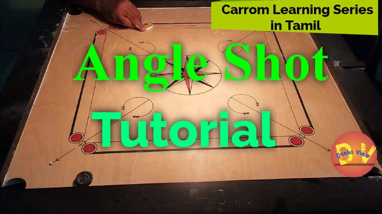 Angle Shot Tutorial | How to play Angle shot | Carrom Tamil | Carrom ...