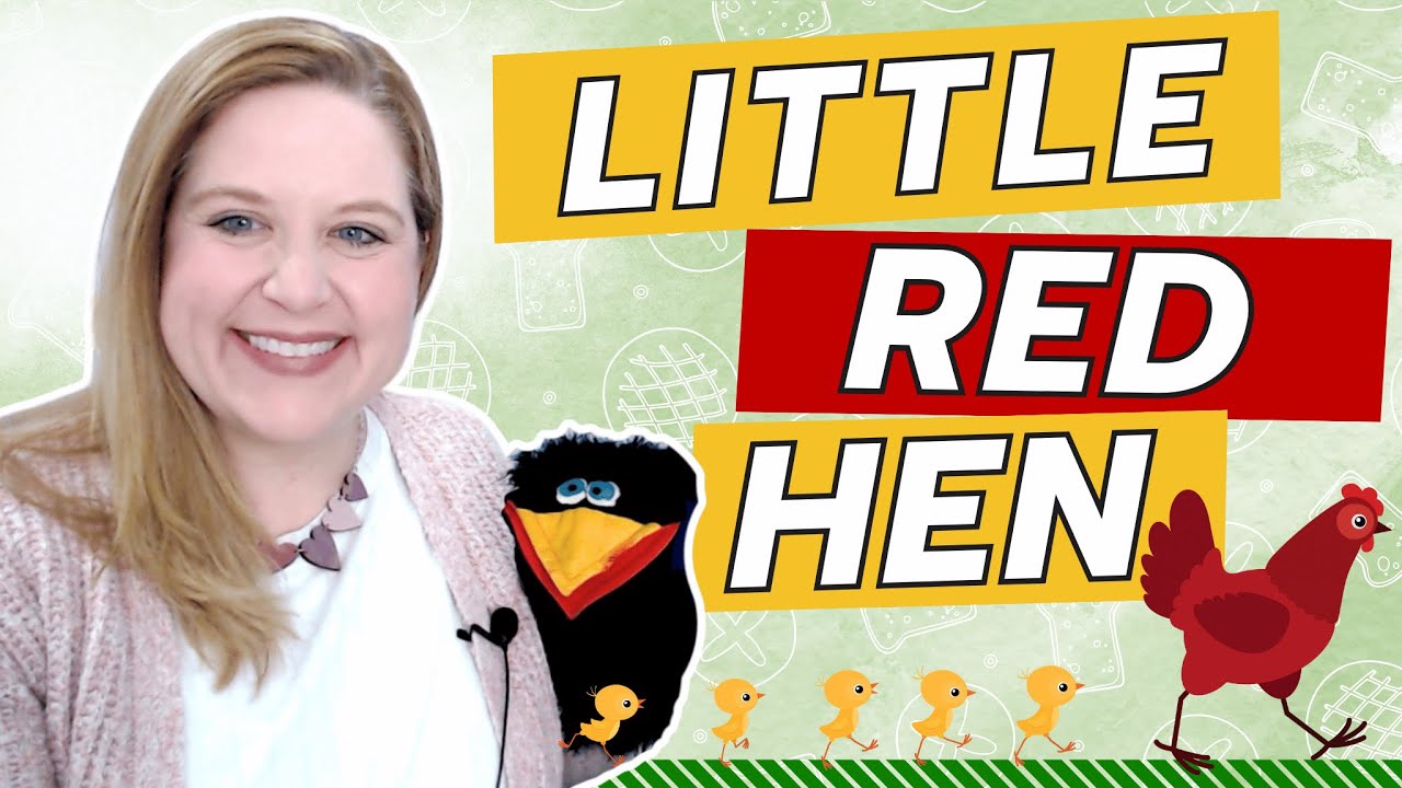 The Little Red Hen - Fairy Tale Story Time Online Circle Time Lesson ...