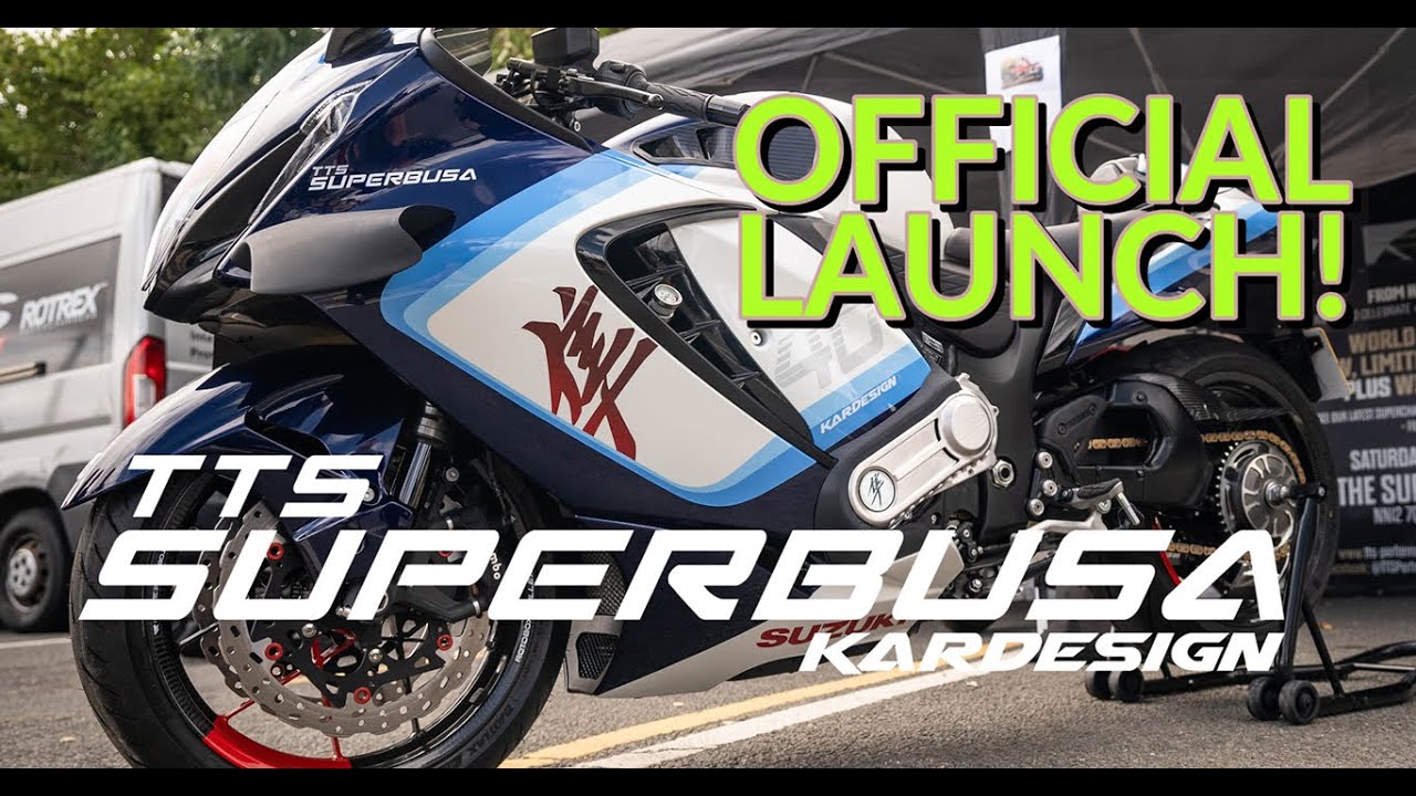 TTS SuperBusa – official launch of the 370bhp superbike! - YouTube