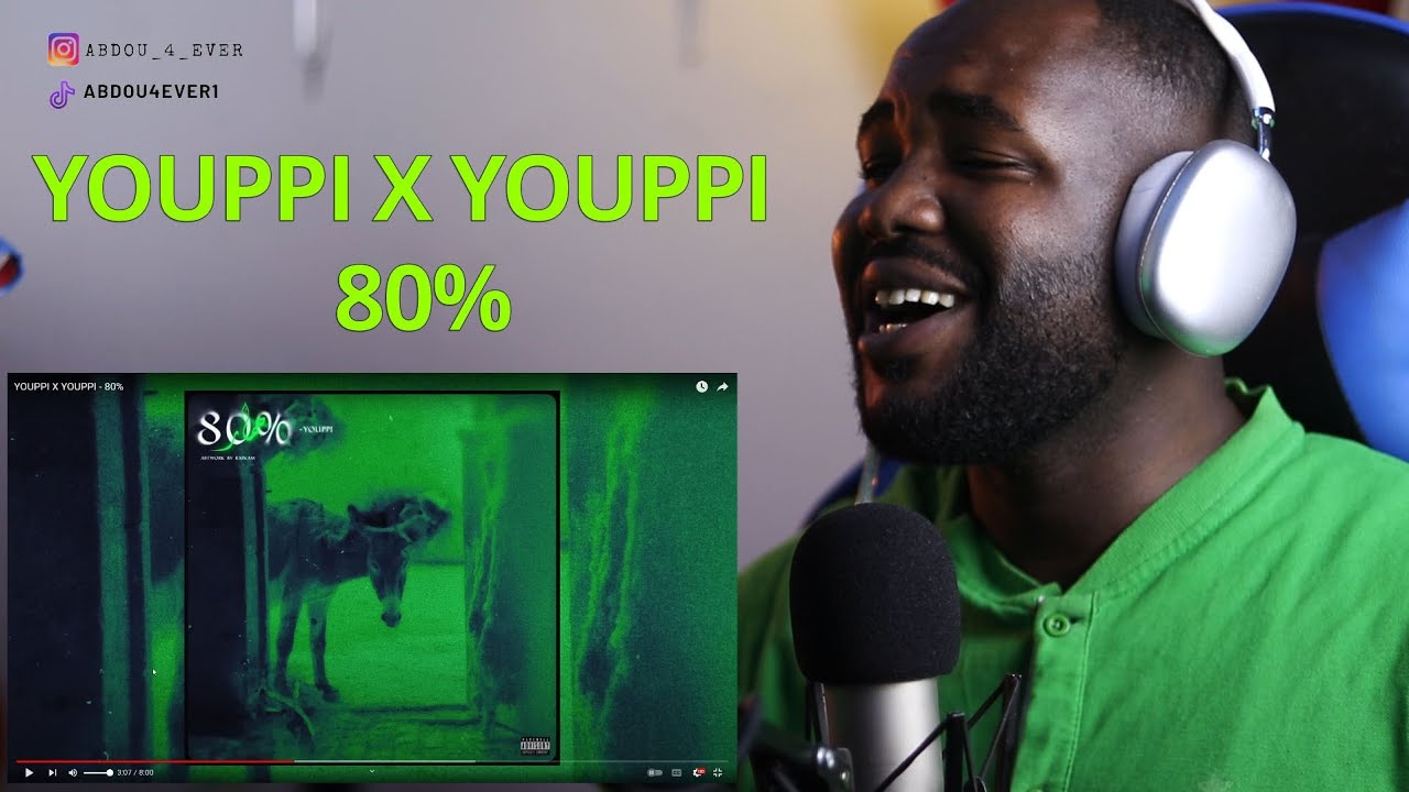 YOUPPI X YOUPPI - 80% [REACTION] 🔥 🇩🇿 - YouTube