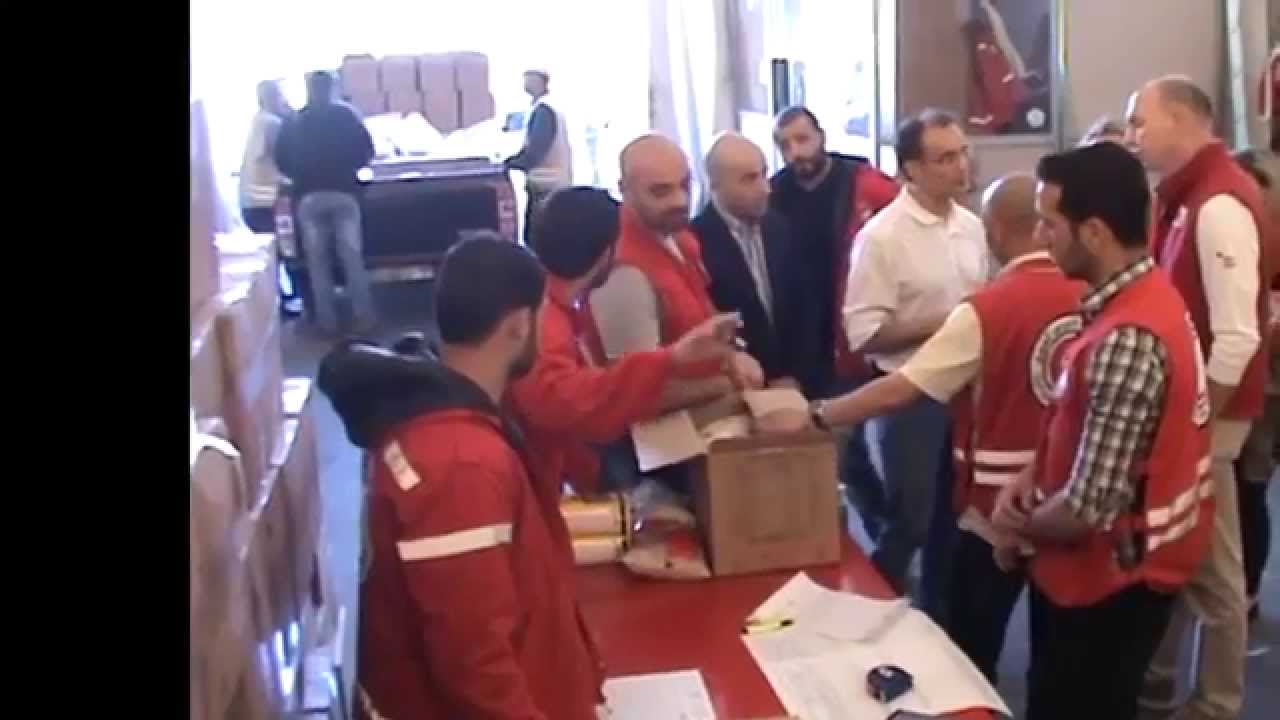 Footage of Canadian Red Cross field visit to Syria - YouTube