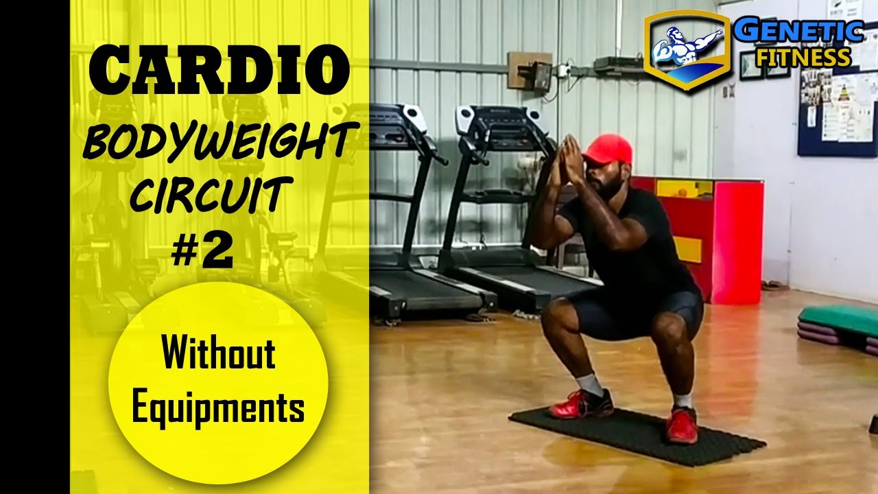 Bodyweight Workouts-Cardio HIIT Circuits #2 - YouTube
