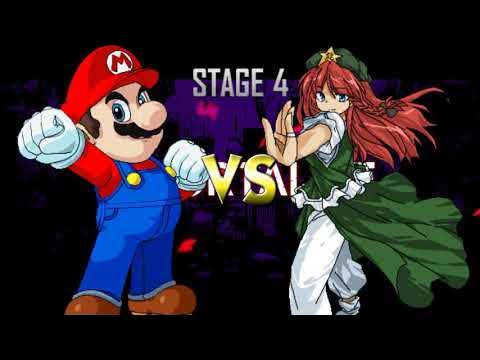 CMC+ V7 Touhou mario 1 custom arcade route - YouTube