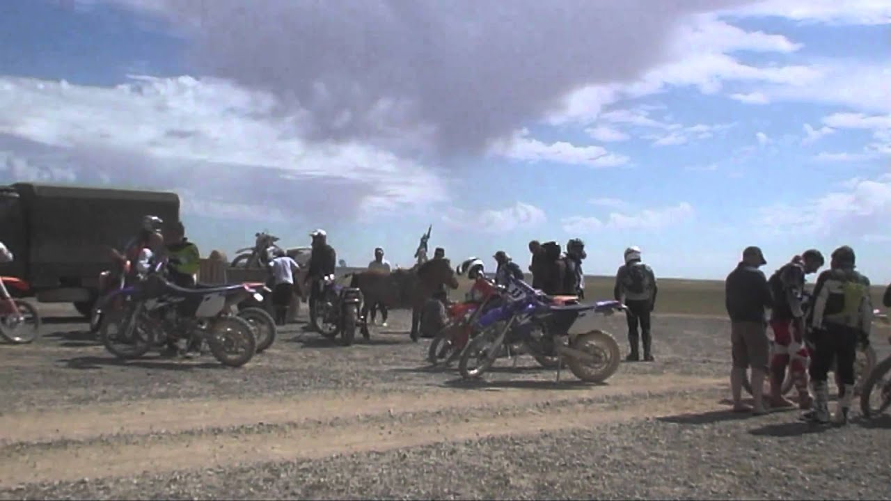 Gobi Desert Motorcycle Tours in Mongolia - YouTube