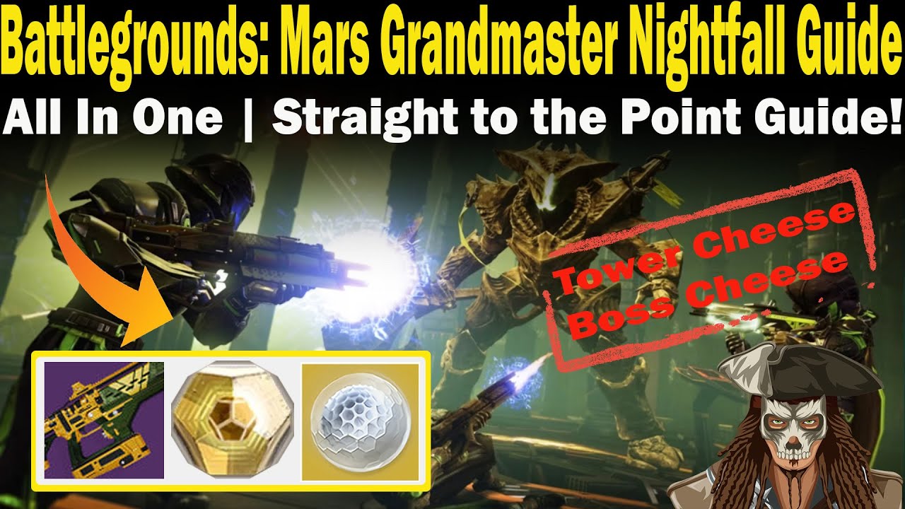 Destiny 2 | Heist Battlegrounds: Mars Grandmaster Nightfall Guide ...