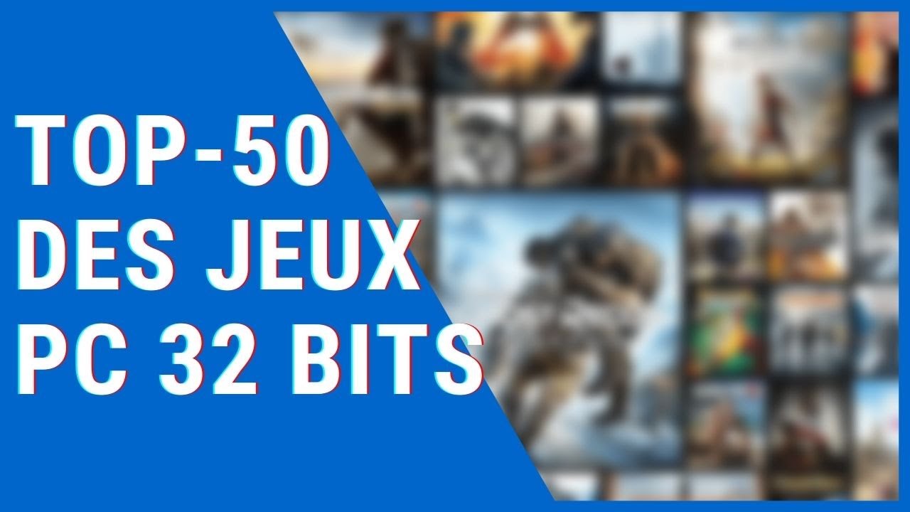 Top 50 des jeux PC 32 bits Jeux à faible configuration Jeux à 1 2 Go de ...