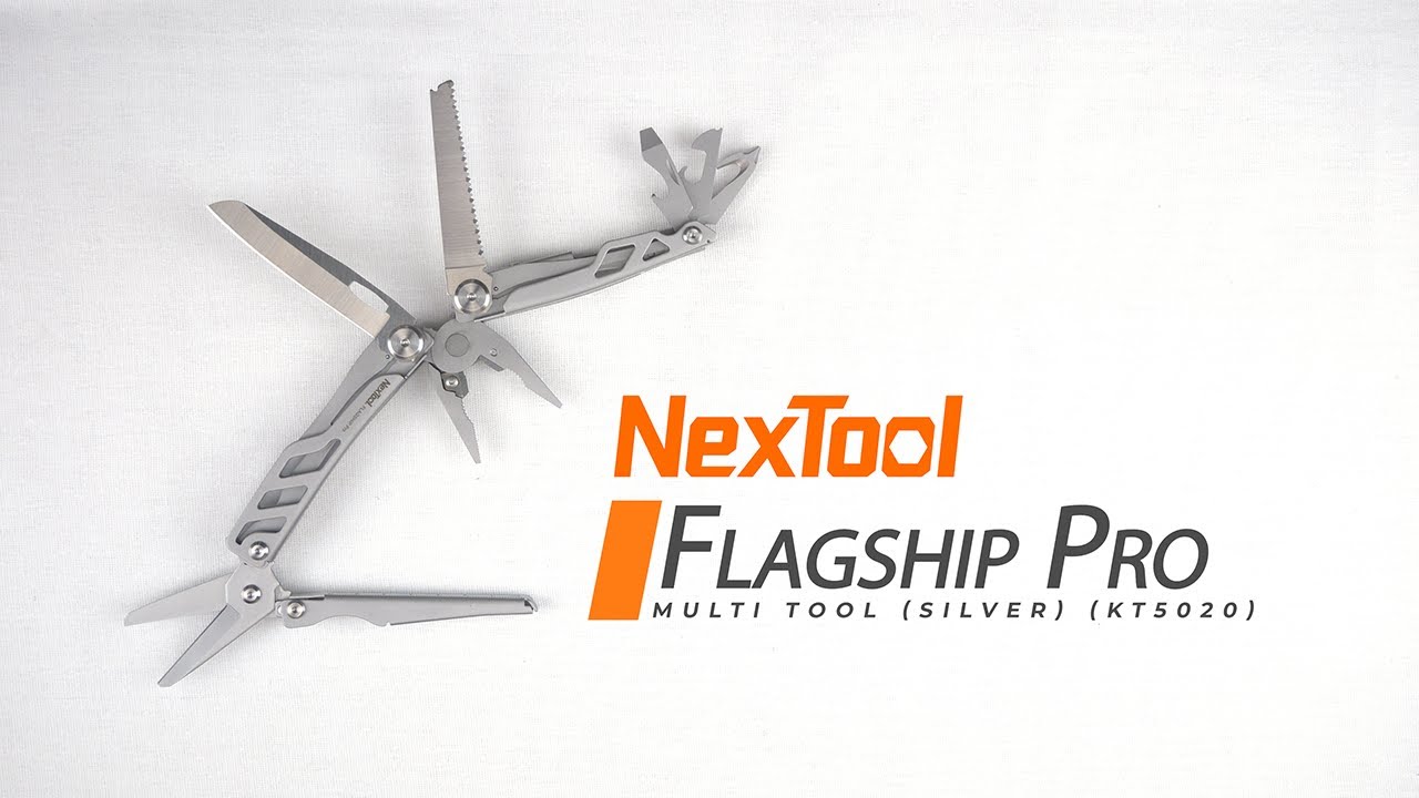 NexTool Flagship Pro Multi Tool (Silver) (KT5020) / Новинка Nextool - YouTube