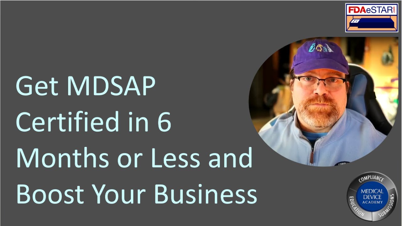 What is MDSAP medical device certification? - YouTube