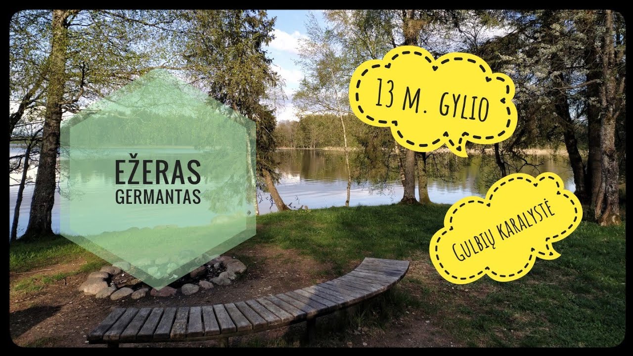 13 m. gylio, gulbių valdos- ežeras Germantas, Lietuvos gamta - YouTube