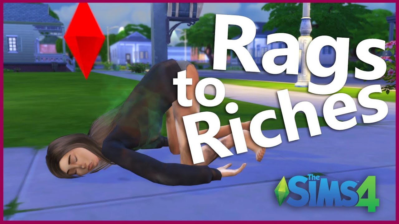 Let's Play: The Sims 4 Rags to Riches - (Part 1) - Welcome - YouTube