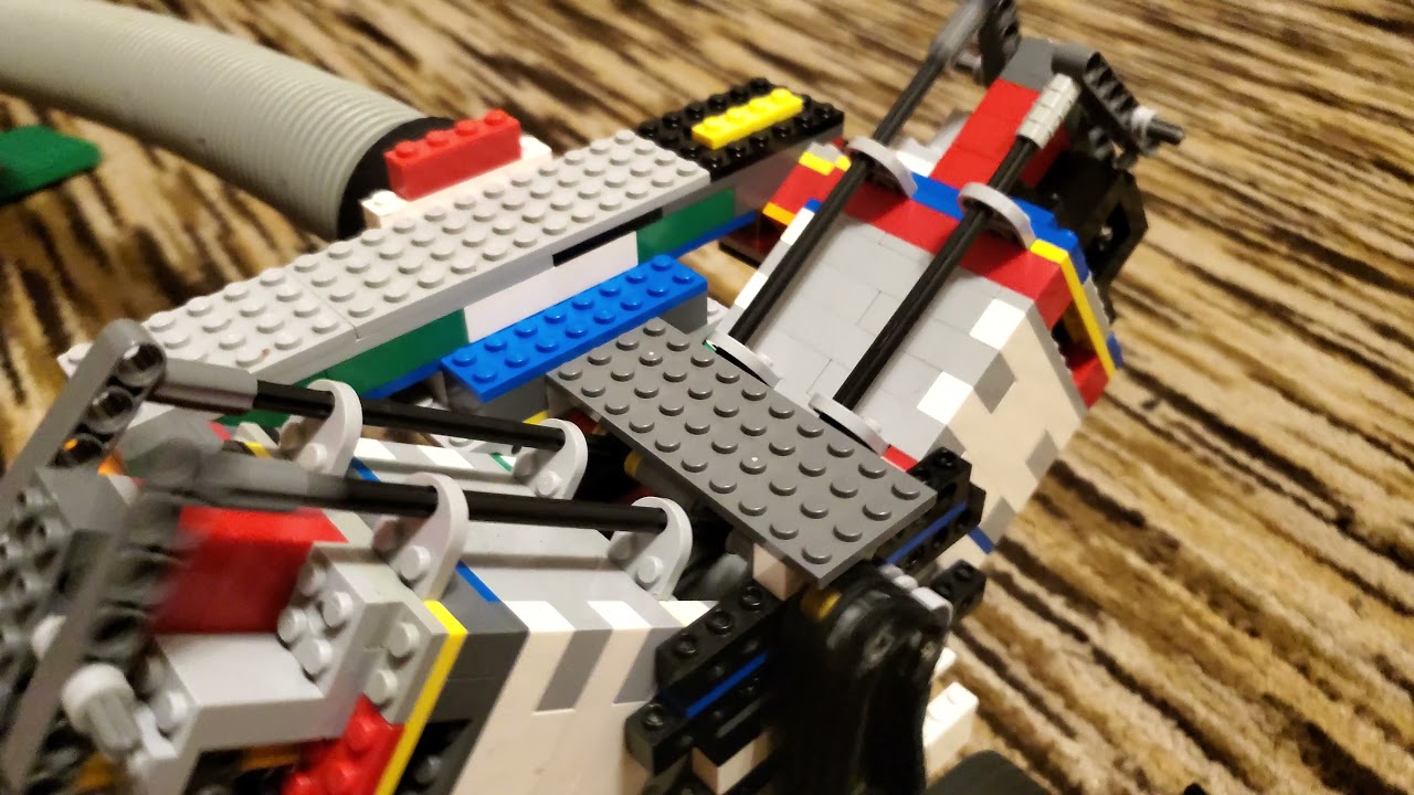 OHV LEGO V twin - YouTube