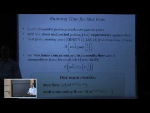 An Almost-Linear-Time Algorithm for Approximate Max Flow in Undirected Graphs... - Jonathan ...