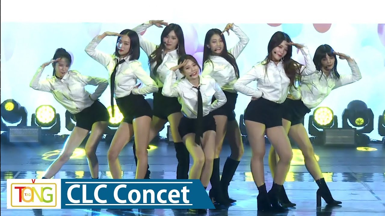 CLC(씨엘씨) 'To the sky' Concert Stage -'BLACK DRESS' Charity Concert ...