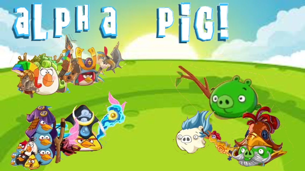 angry birds epic part 24: alpha pig! - YouTube