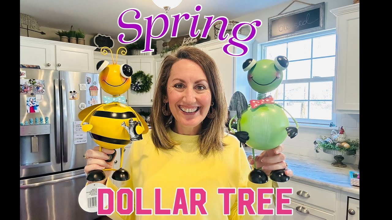 SPRING DOLLAR TREE HAUL | Spring & Easter Plus Haul 🌷 - YouTube