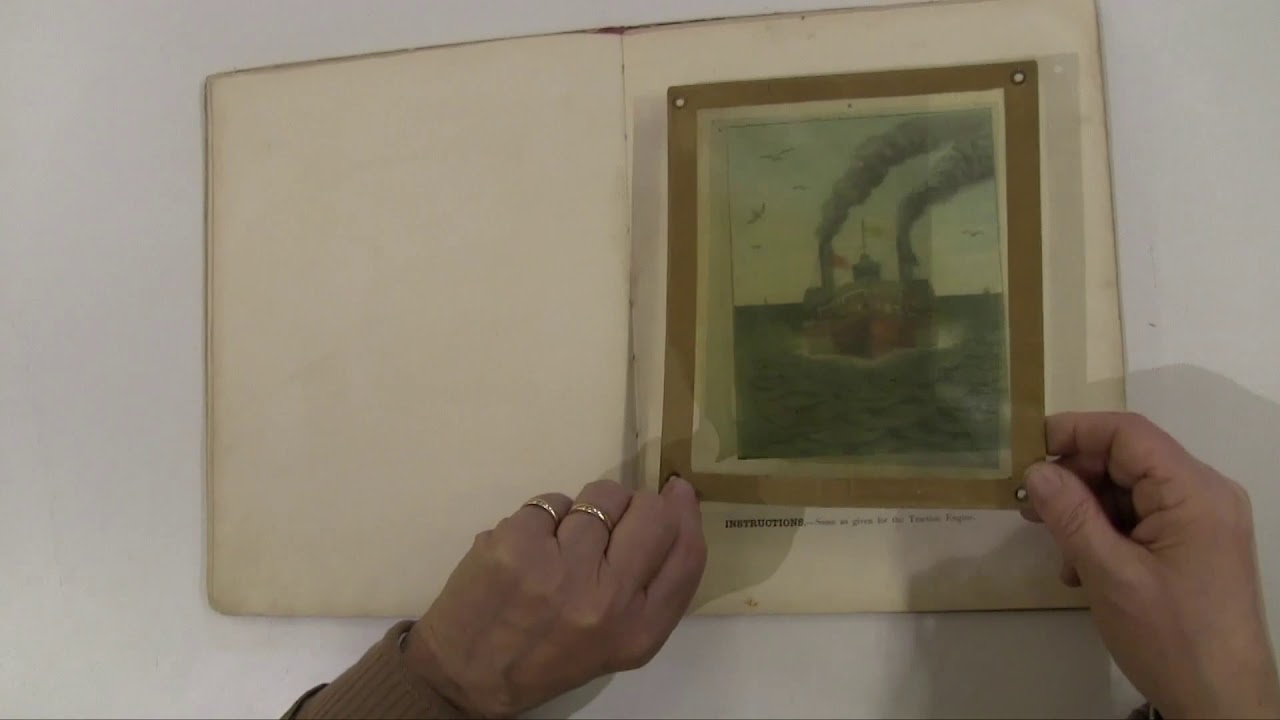 The motograph moving picture book - YouTube