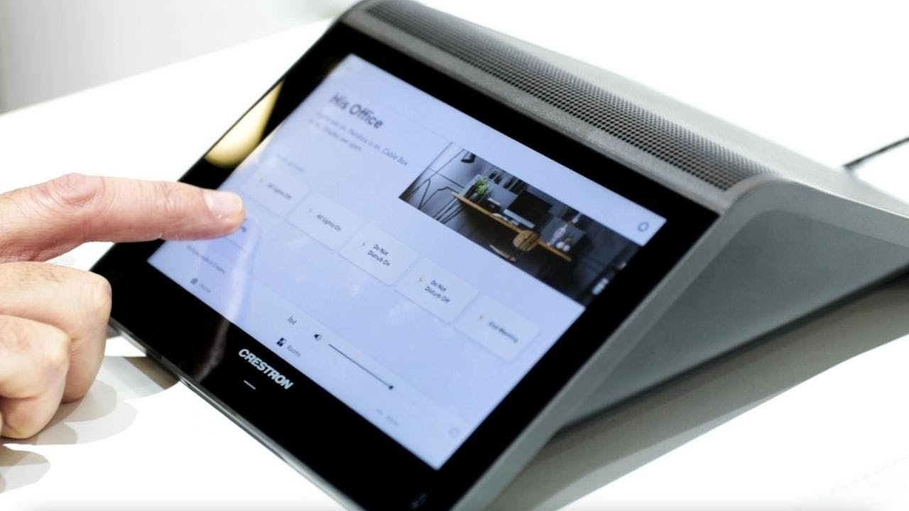 Crestron and the Perfect Work from Home Experience - YouTube