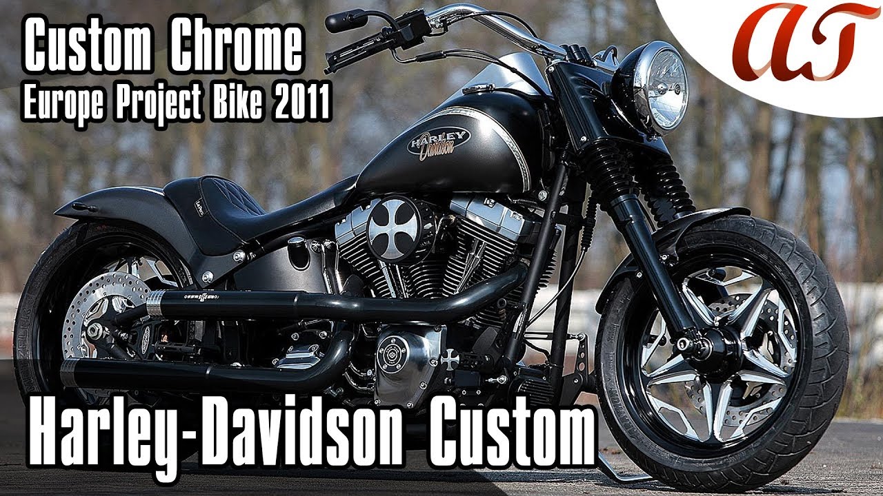 Harley-Davidson FAT BOY Custom: CCE EXTRAFAT * A&T Design - YouTube