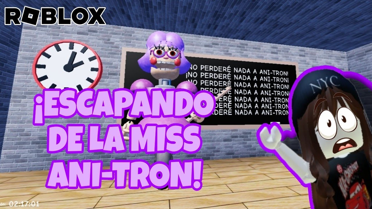 ¡ESCAPANDO DE LA MISS ANI-TRON! - lalu - YouTube