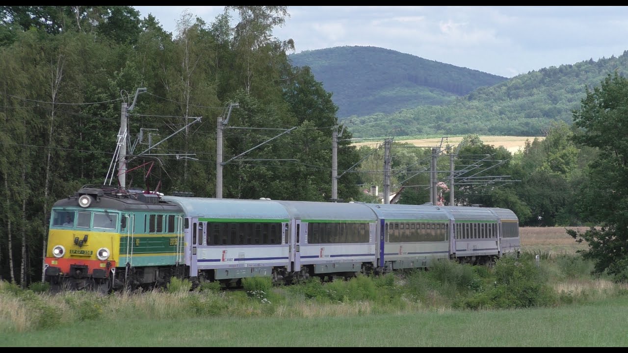 Wakacyjne pociągi na linii kolejowej nr 117 (PKP IC, KŚ, PR) - YouTube
