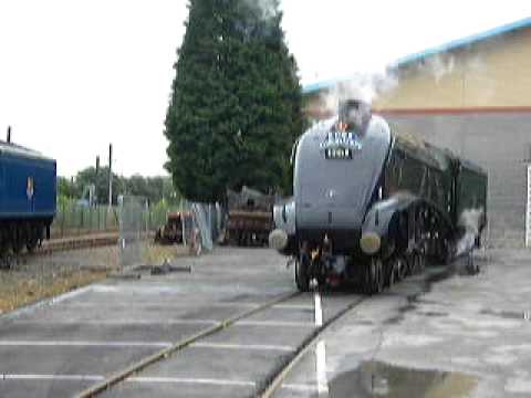 A4s, 60007 Sir Nigel Gresley, 60019 Bittern and 4462 Mallard at York on ...