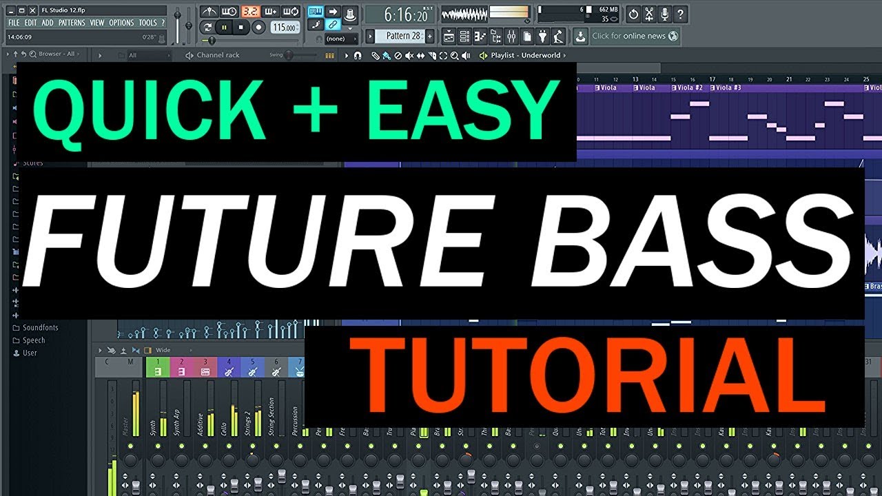 Future Bass Tutorial 2k18 - YouTube