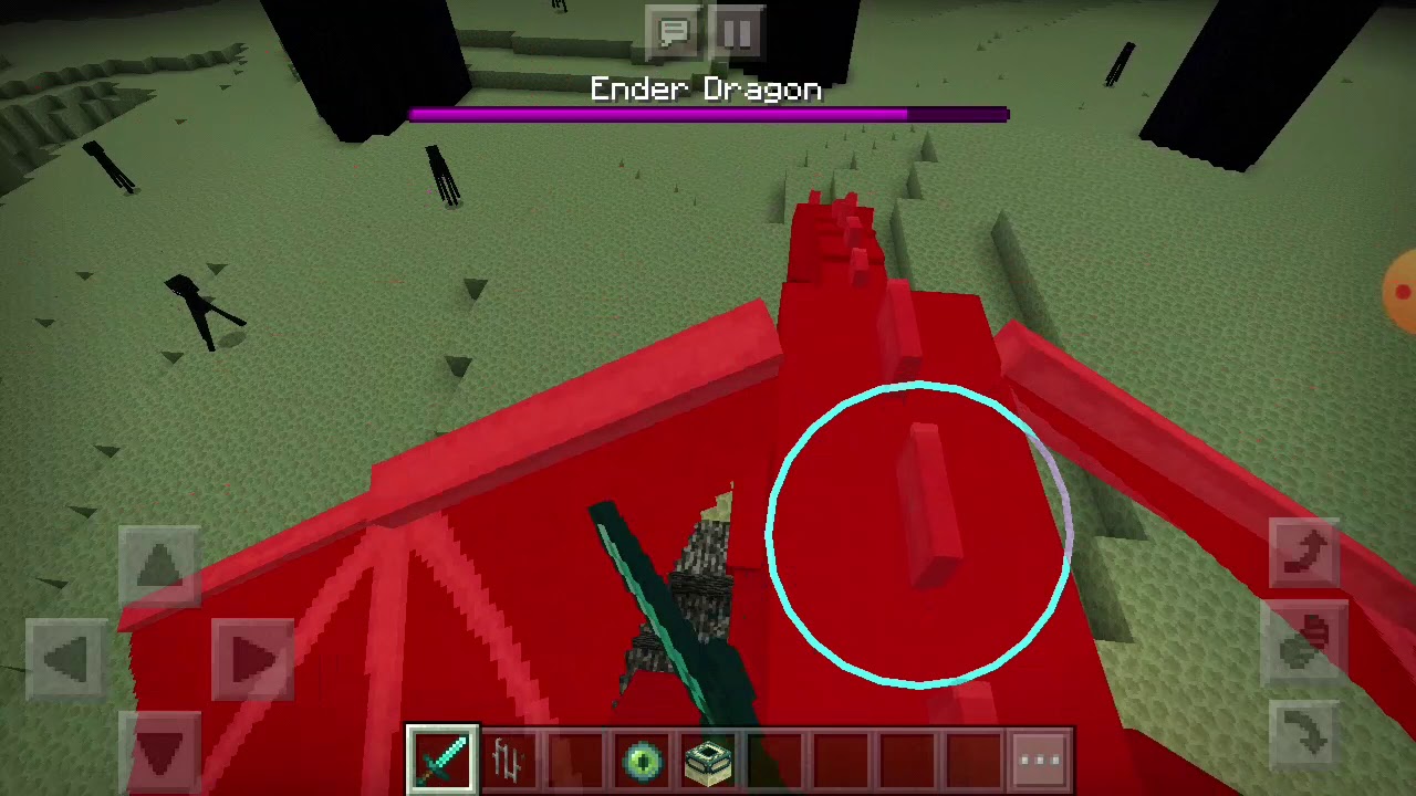 FIRST GAMEPLAY DEFEATING THE ENDER DRAGON FINALLY (CREATIVE GAMEPLAY ...