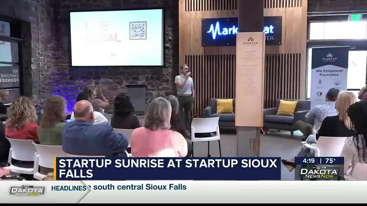 Startup Sioux Falls hosts Startup Sunrise event - YouTube